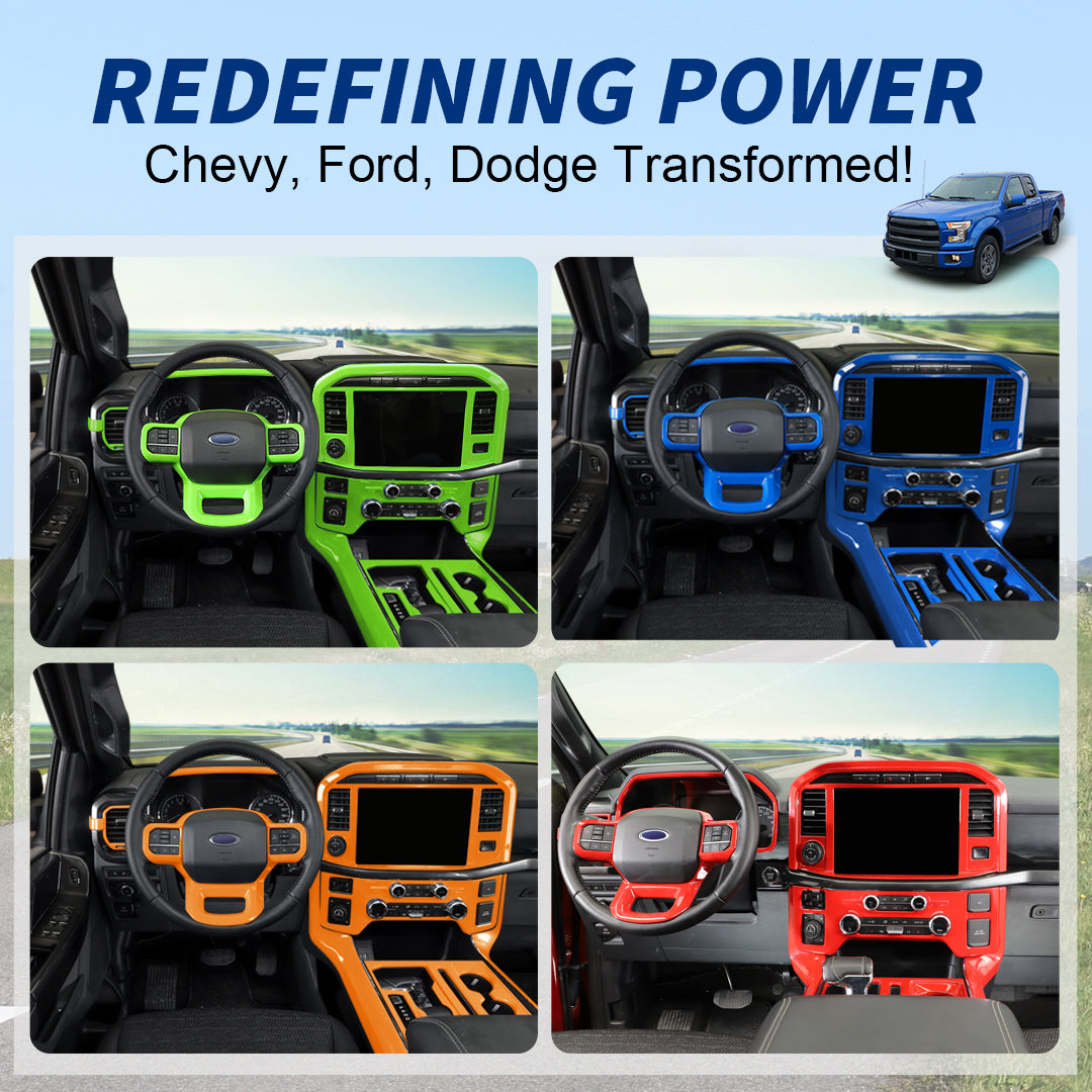 One-Stop Car Accessories Trim for Ford Bronco, F-150, and Mustang ...