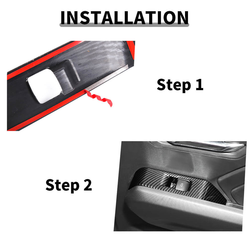 For 2023+ Chevy Colorado/GMC Canyon Window Lift Switch Panel Cover Trim ...
